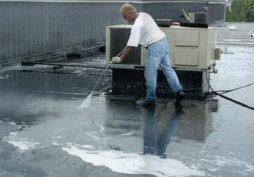 What is the typical ASTEC Re-Ply System for converting single-ply roofs?